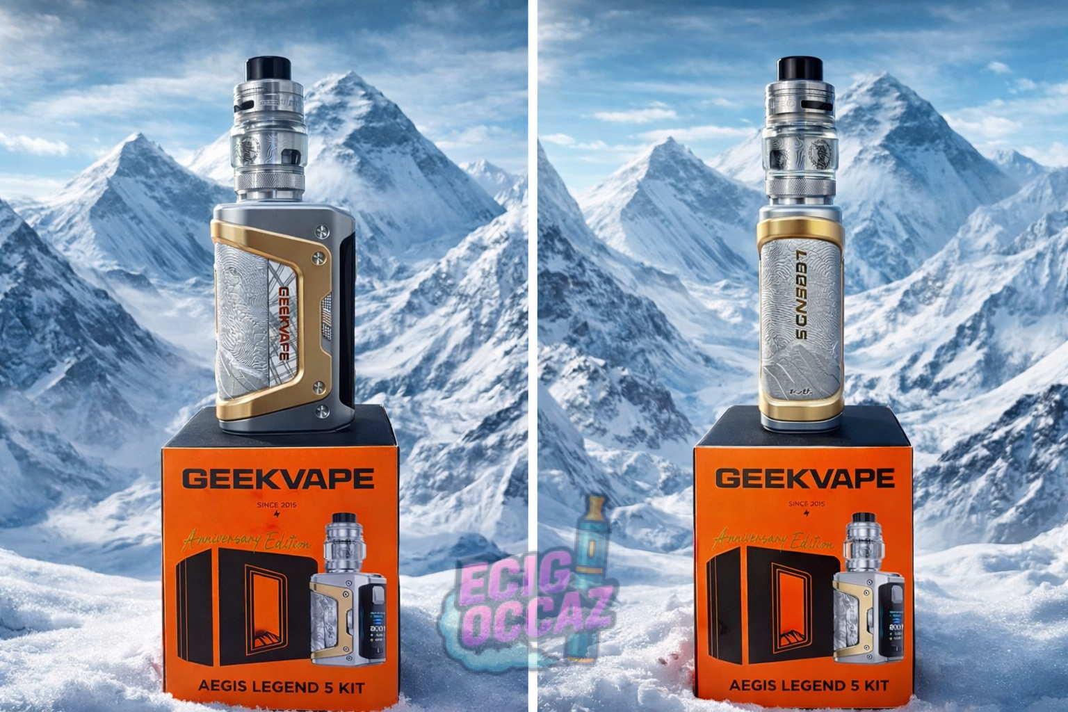Annonce Geekvape legend 5 10th anniversary edition collector « sunrise ...